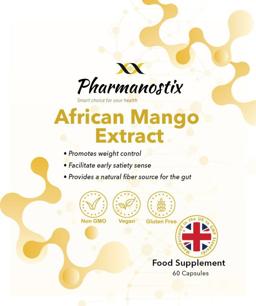 Pure African Mango Extract 18000mg 60 Capsules – Biotions UAE